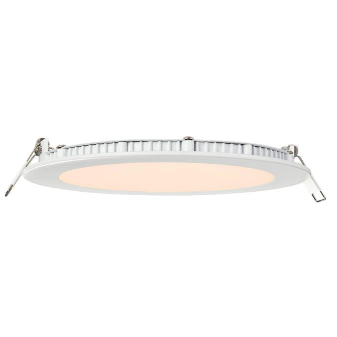12 Watt (60 Watt Equivalent) 6-Inch Dimmable Slim Recessed LED Downlig ...