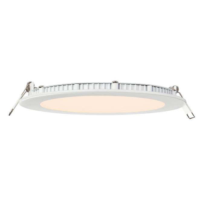 12 Watt (60 Watt Equivalent) 6-Inch Dimmable Slim Recessed LED Downlig ...